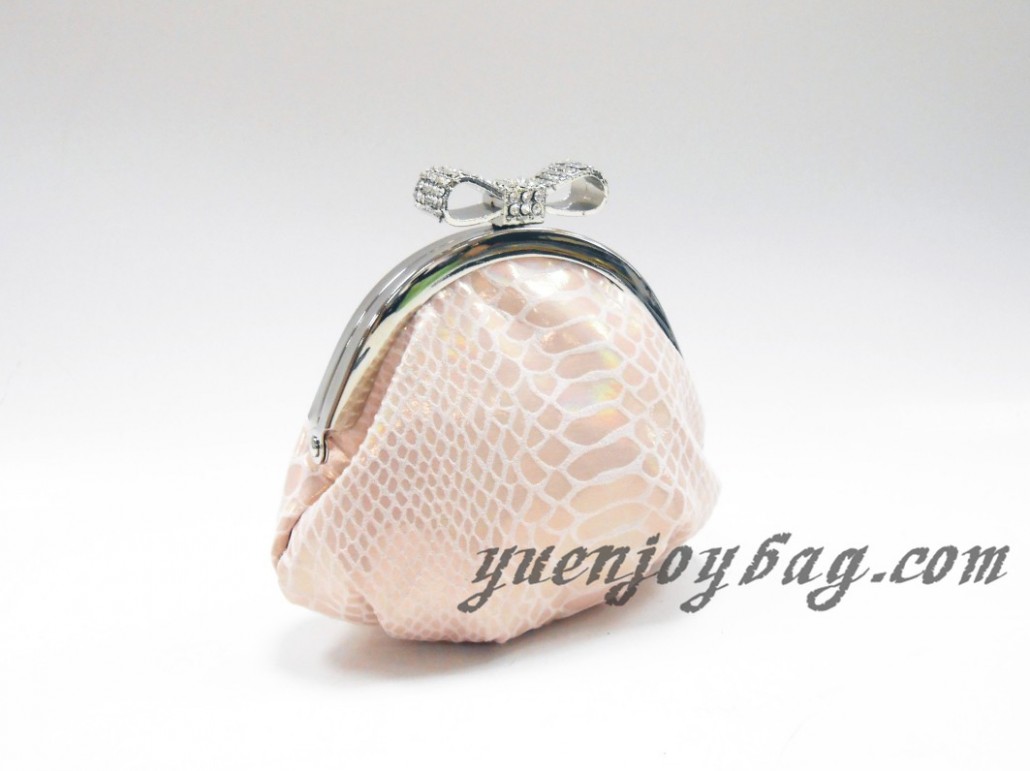 Snake Skin Embossed PU Leather little coin purse – Yuenjoy Bag