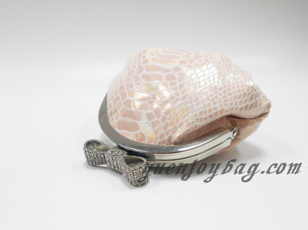 Snake Skin Embossed PU Leather little coin purse – Yuenjoy Bag